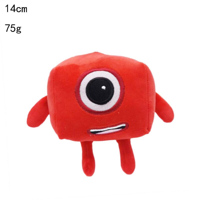 14CM Numberblocks One Plush | Numberblocks Plush
