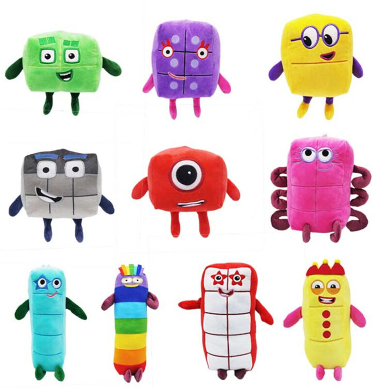 Numberblocks Plush 10pcs Numberblocks Plush